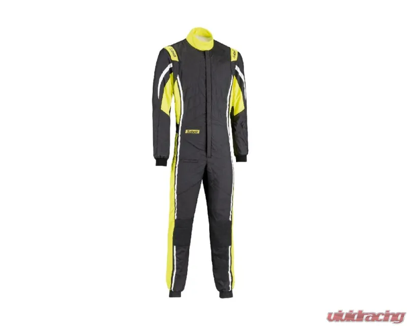 Sabelt FIA8856-2018 Hero TS-10 Superlight Racing Suit Black/Fluo Yellow ...