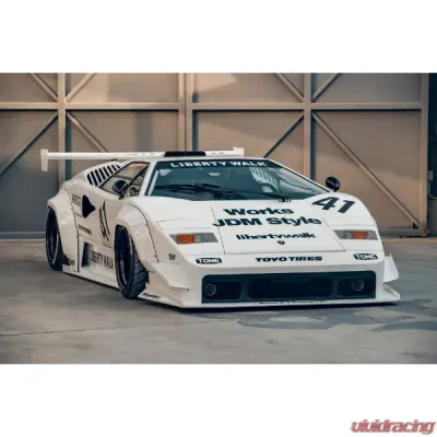 Liberty Walk FRP Front Bumper Lamborghini Countach 1980-1990 for 1980 ...