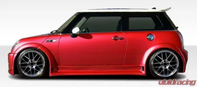 Mini cooper wide body fender flares store