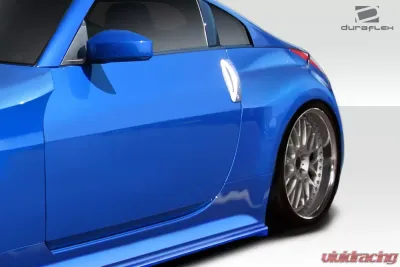 2003 2008 Nissan 350Z Z33 Duraflex Demon Rear Fender Flares 113549