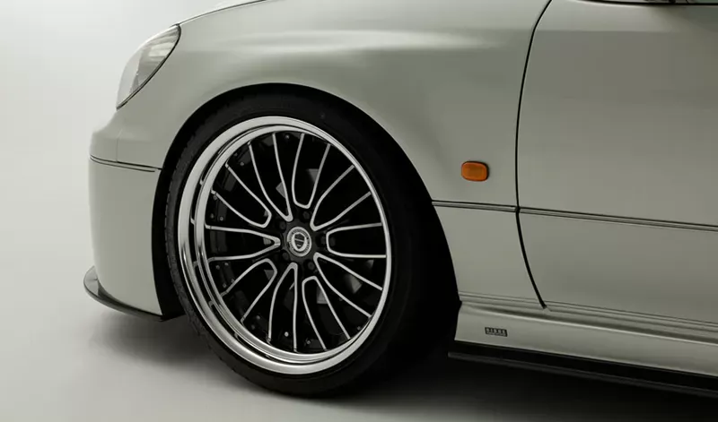 Varis Front Wide Fender with Side Panel Lexus GS300 1997 2004 RDTO 023