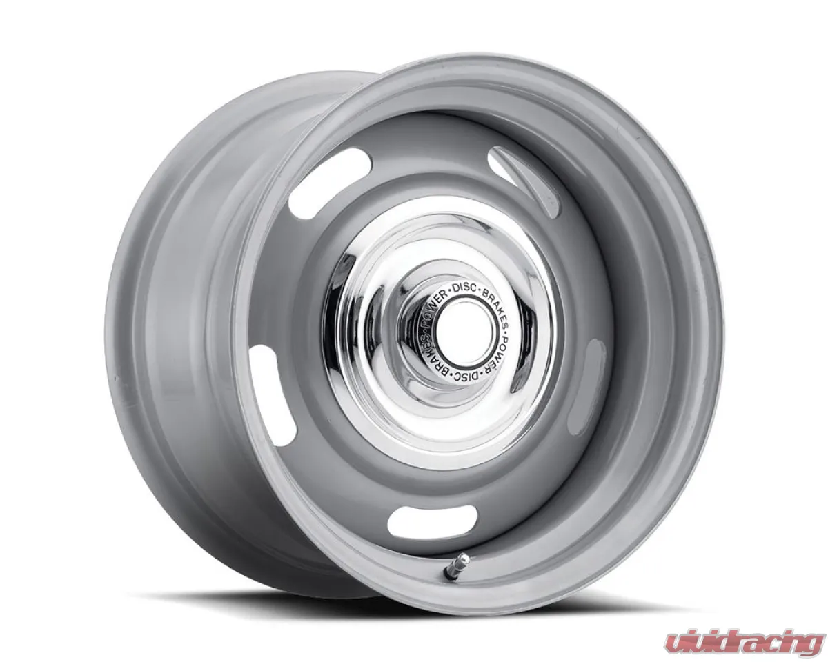 Vision 55 Rally Star Wheel 15x7 5x4.75 6mm Silver | Vivid Racing
