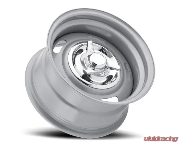 Vision 55 Rally Star Wheel 15x7 5x4.5 | 5x4.75 6mm Silver