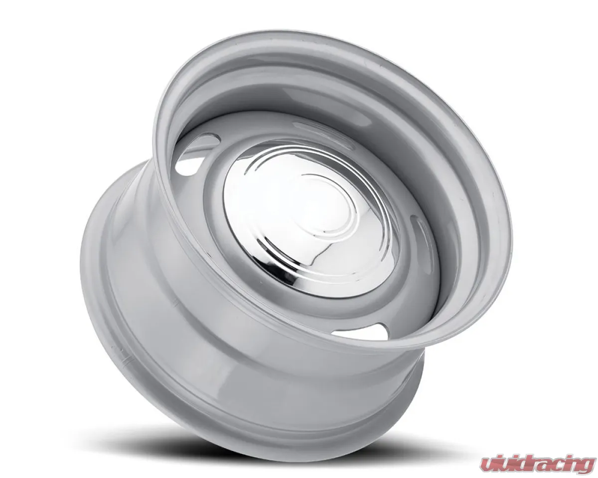 Vision 55 Rally Star Wheel 15x7 5x4.75 6mm Silver | Vivid Racing