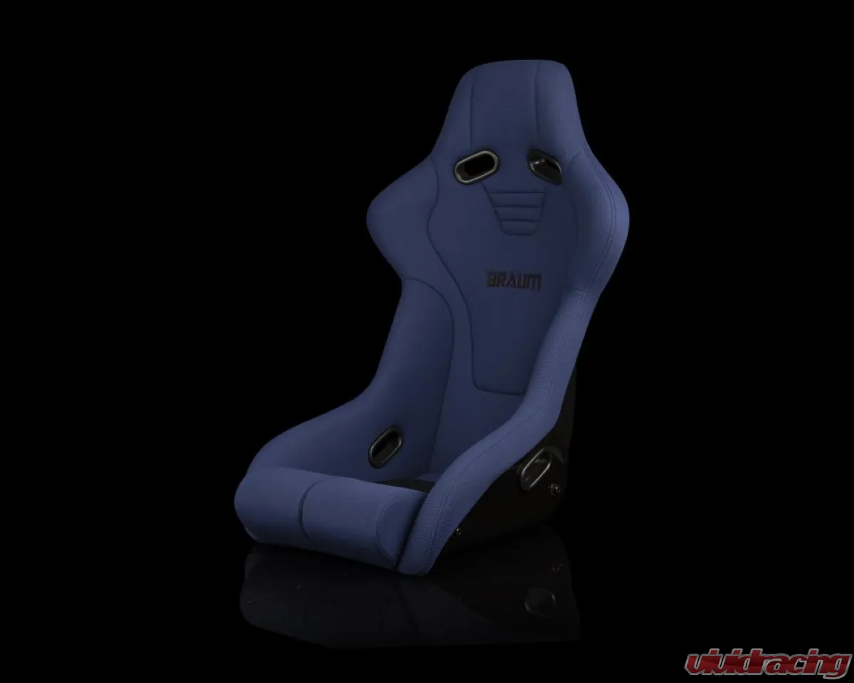 Braum Racing Falcon Series Fixed Back Seat Blue/Black BRR9-BUBS