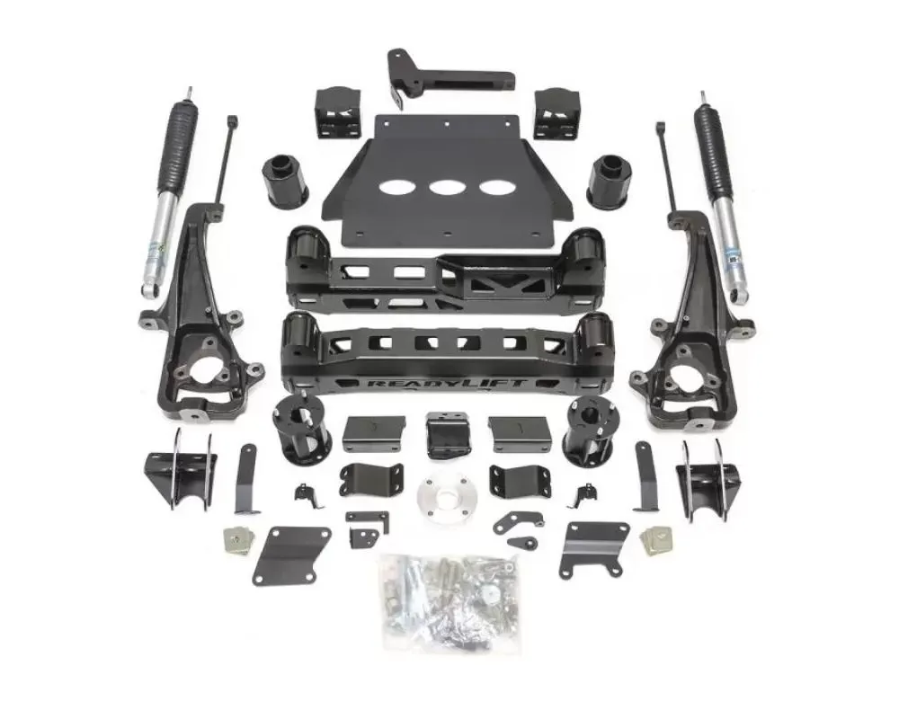 ReadyLift Suspension 6" Lift Kit w/ Factory Air Suspension|22" Wheels ...