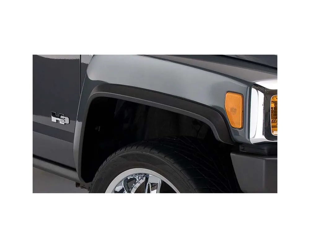 Bushwacker Fender Flare Hummer H3 H3T Front Rear 150900 02 Vivid Racing