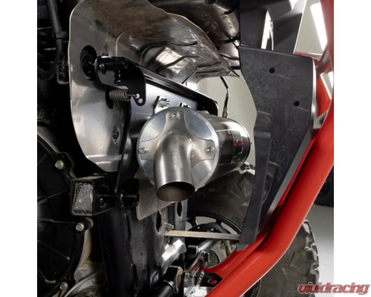 HMF Racing Titan Loud Slip-On Exhaust w/ Blackout Endcap Polaris RZR XP ...