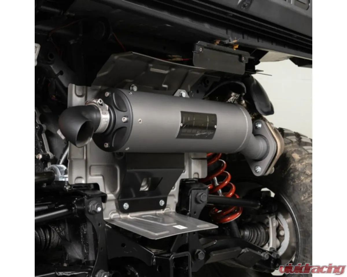 HMF Racing Titan Quiet Slip-On Exhaust w/ Blackout Endcap Polaris ...