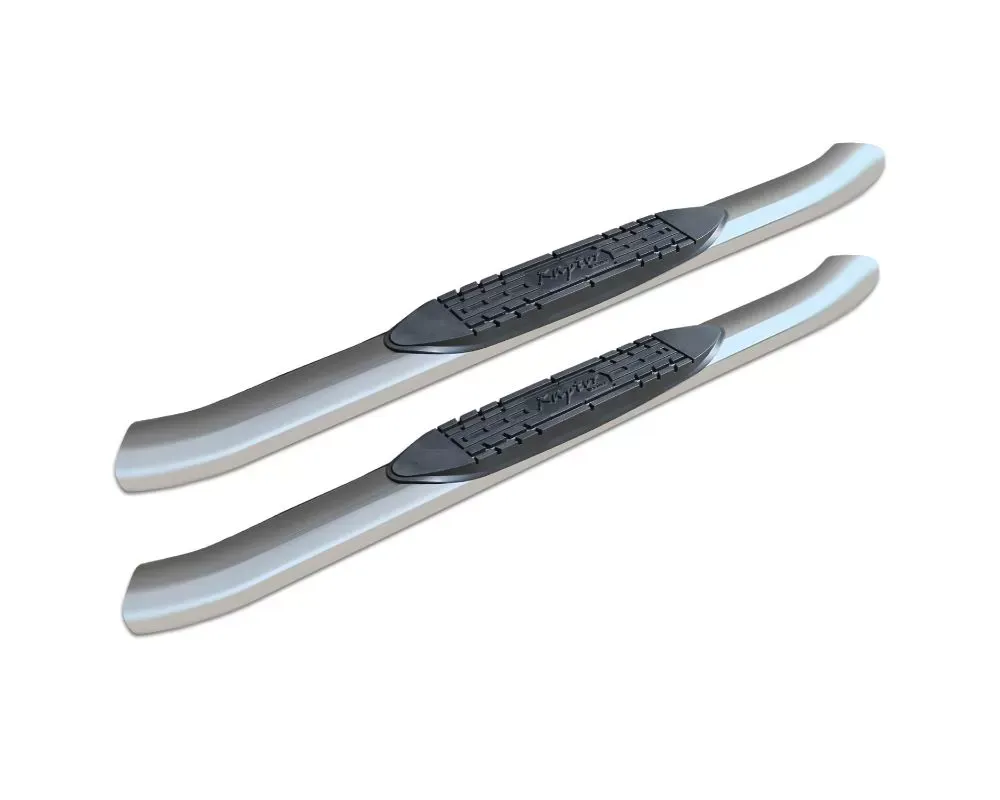 Raptor Series 4" OE Style Curved Polished Oval Steps Ram 2500 | 3500 ...