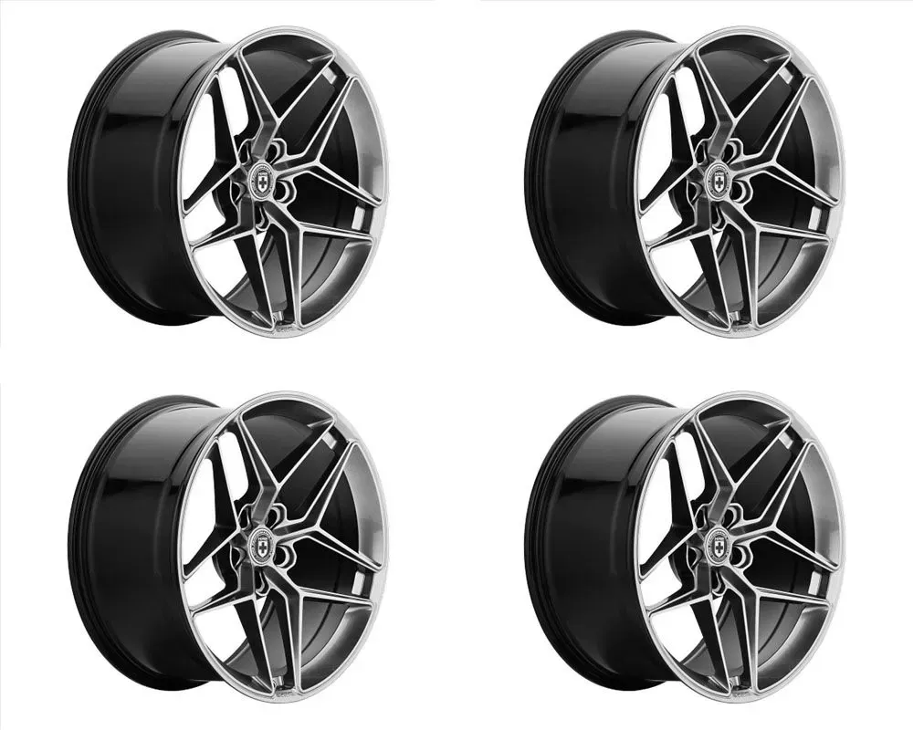 HRE Wheels - HRE FF11 Flow Form Wheel Set 20x8.5 5x114.3 33 Liquid ...