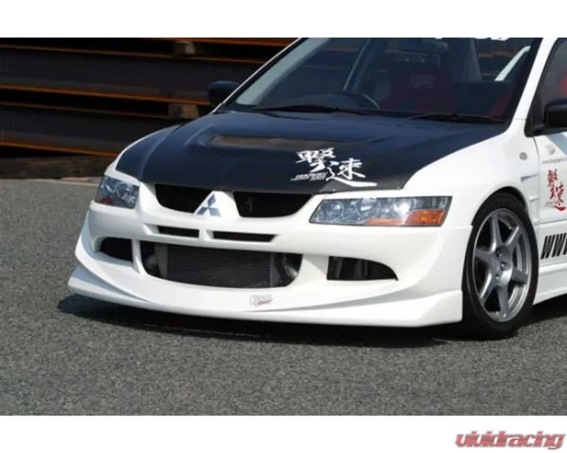 ChargeSpeed - Charge Speed FRP Front Spoiler Mitsubishi Lancer Evo VIII ...
