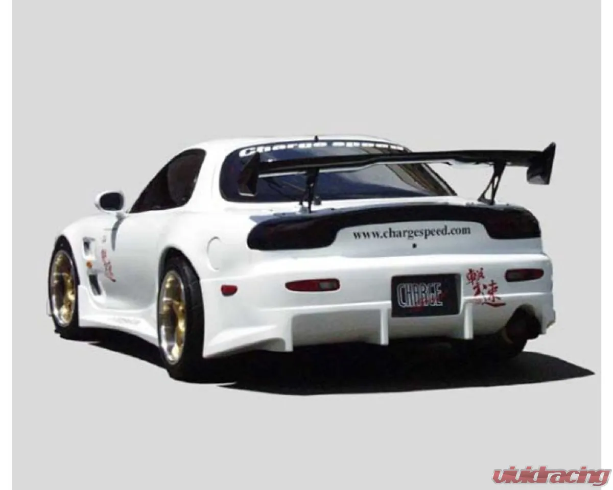 ChargeSpeed - Charge Speed FRP Wide Body Rear Bumper Mazda RX7 1993 ...