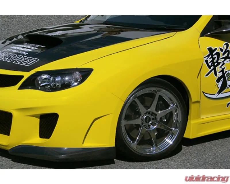ChargeSpeed - Charge Speed FRP GT Style Front Fenders 20mm Wide Subaru ...