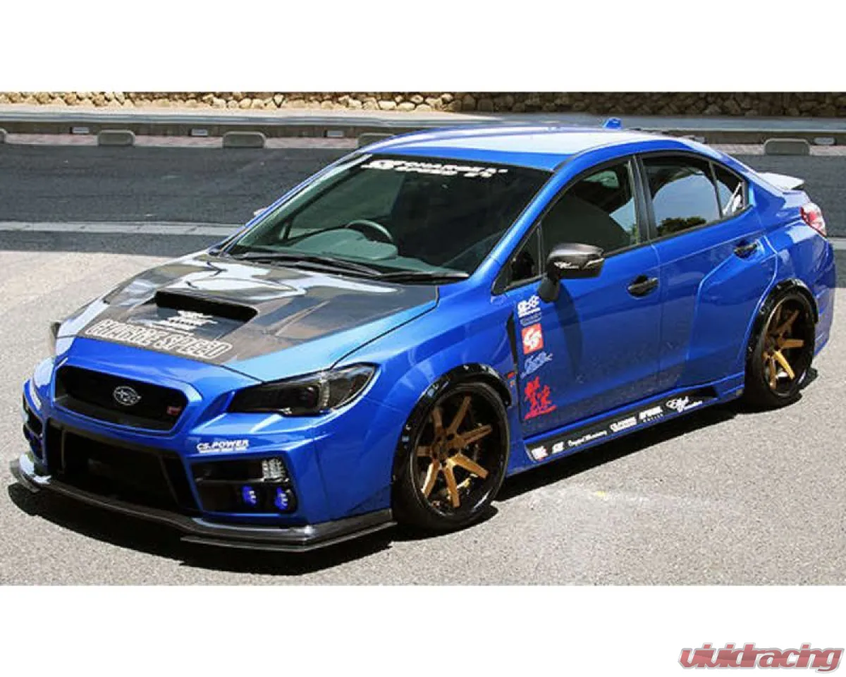 Chargespeed Type-1A Wide Body Kit w/ Carbon Under Subaru WRX | STI 2015 ...