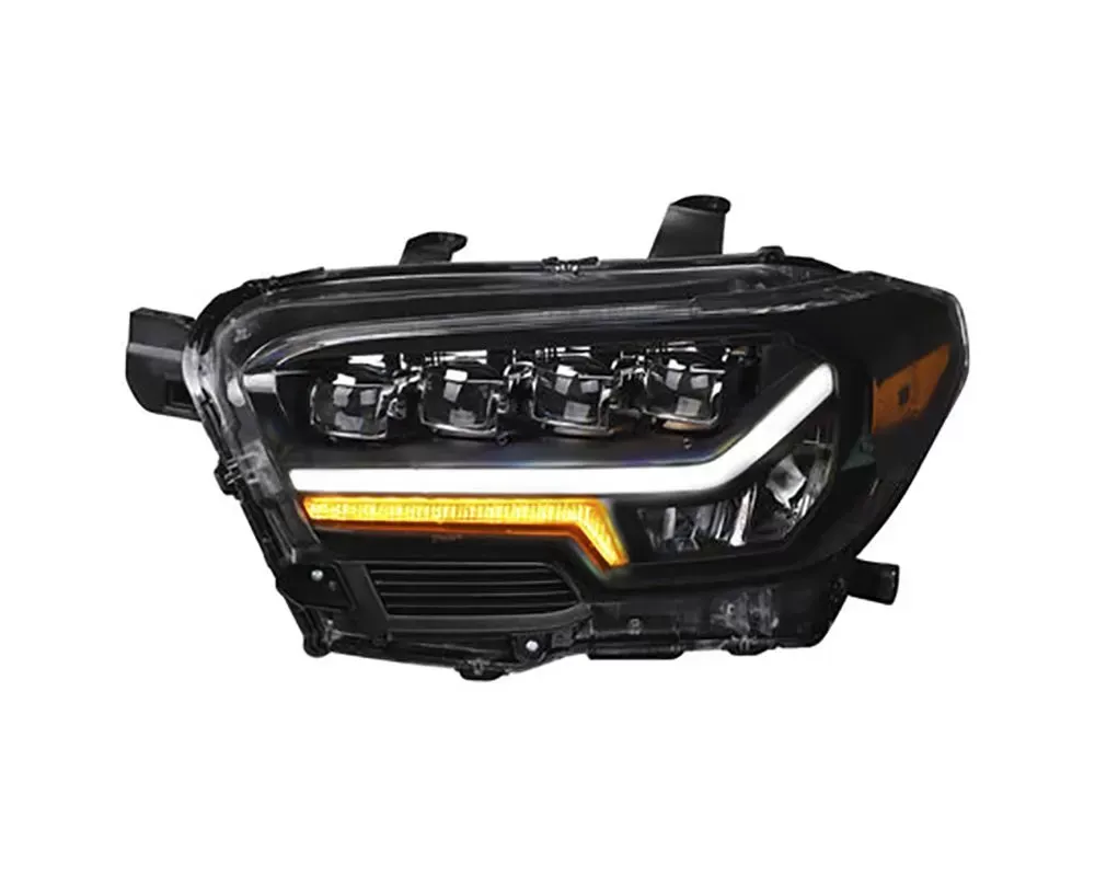 Alpha Owls Quad-Pro Series LED Projector Headlights (LED DRL Models ...