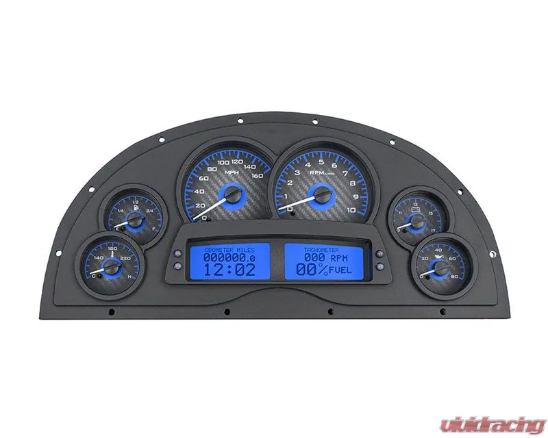 Dakota Digital Marquez Designs Dash Carbon Fiber MHX System Metric ...