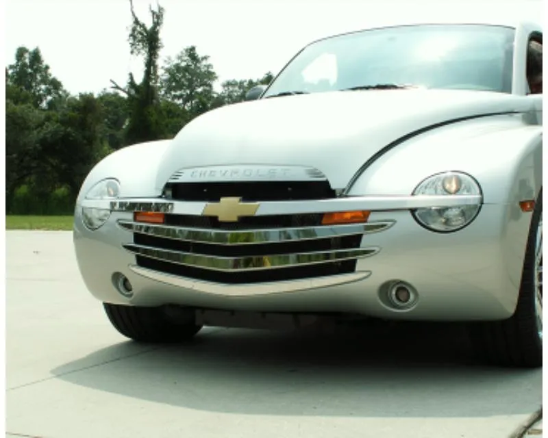American Car Craft Grille Overlays Polished Front 5pc Chevrolet SSR 2003 2006
