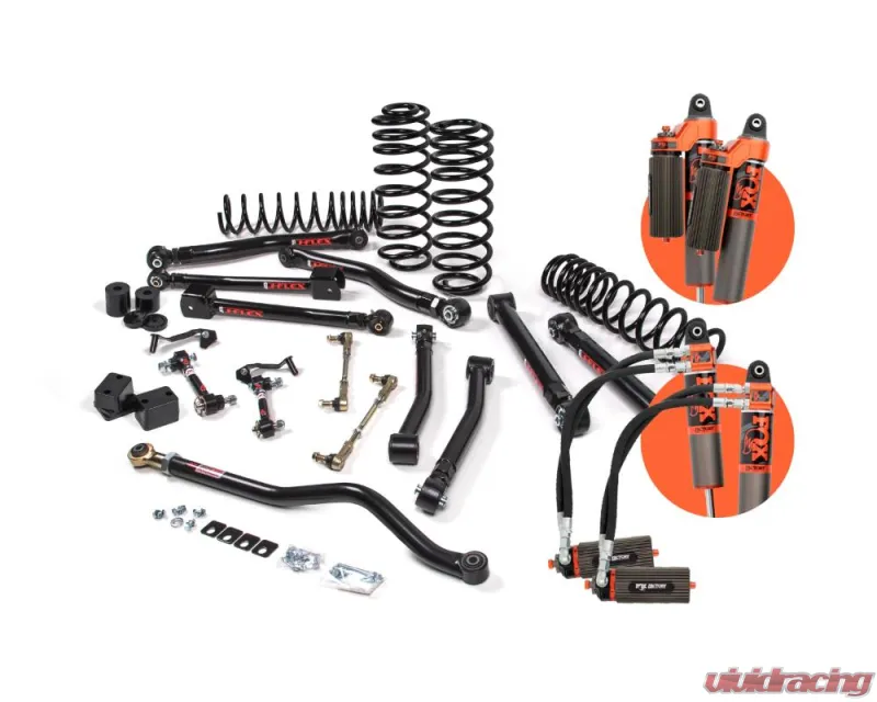 JKS Manufacturing 2.5" Lift Kit J-Krawl w/ Fox 3.0 Factory Race Series ...