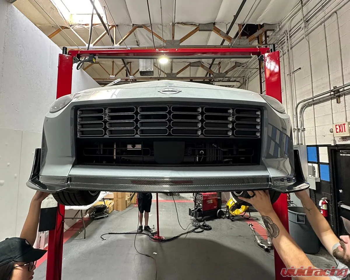 VR Aero VR-400Z-600 Carbon Fiber Front Bumper Lip Spoiler Nissan Z 2023+