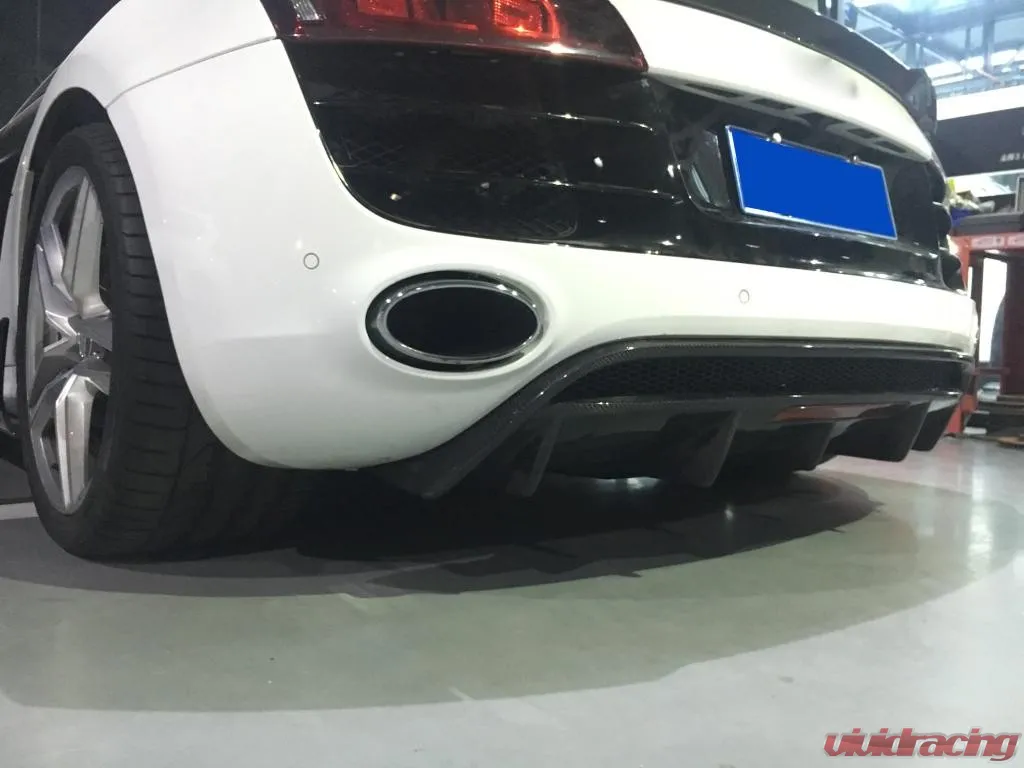 VR Aero Carbon Fiber Rear Diffuser Audi R8 V8 V10 2008-2015 | VR-R8GT-610