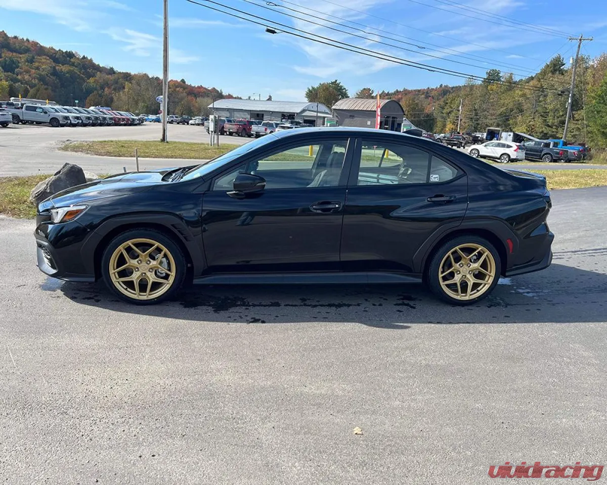 VR Forged VRF-D04-STI-GGLD Wheel Set Subaru WRX STI 18x9.5 Olympic Gold
