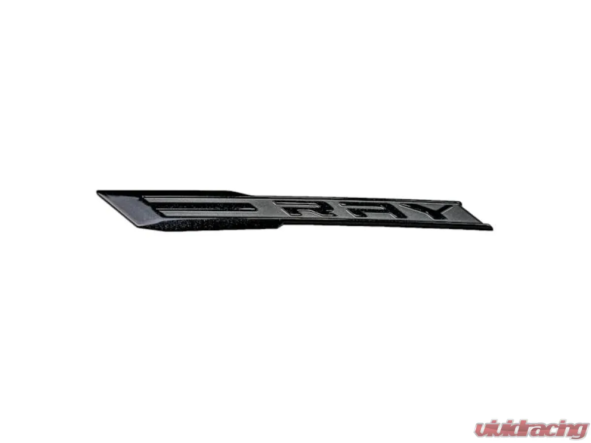 Paragon Performance Eray Emblem Grey Pair Chevrolet C8 Corvette 2020 ...