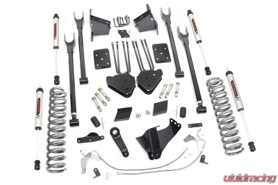 Rough Country 6" Lift Kit V2 Monotube Shocks without Factory Rear ...