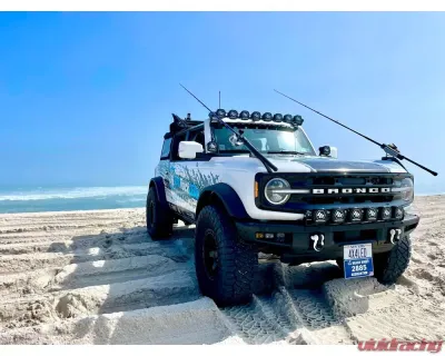 KR Off Road Fishing Single Rod Holder 40 2001 for 2021 Ford Bronco
