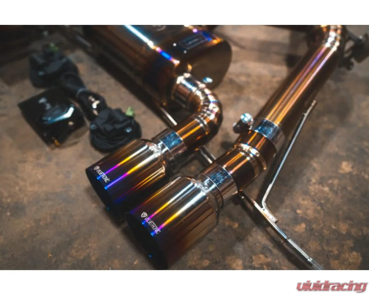 Valvetronic Designs 4.0 Inch Outlet 2.5" Inlet Raw Burnt Titanium ...