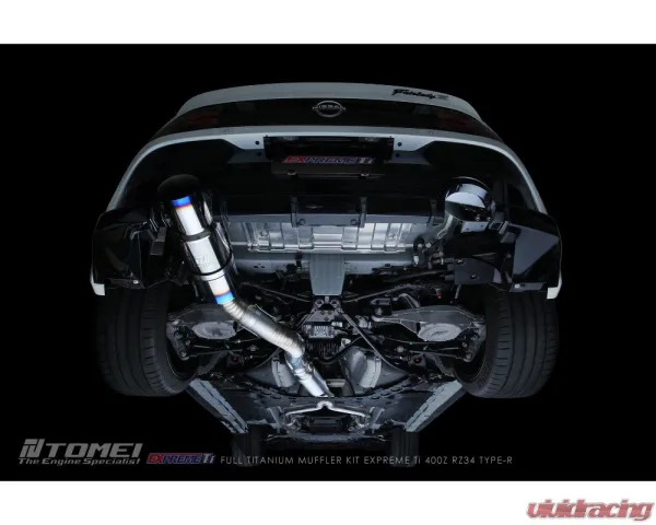 Tomei Expreme Full Titanium Muffler Kit Nissan 400Z RZ34 Type-D 2023+ for 2023-2024 Nissan Z ...
