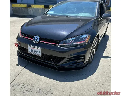 ZL1 Addons 1/4" Splitter & Rod Hard Mounts for Volkswagen Golf MK7 2012 ...