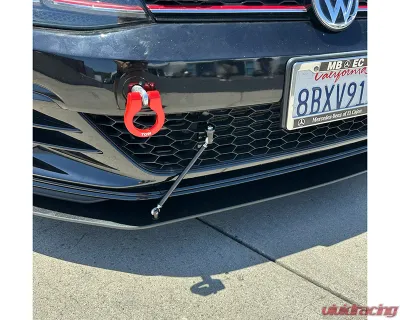 ZL1 Addons 1/4" Splitter & Rod Hard Mounts for Volkswagen Golf MK7 2012 ...