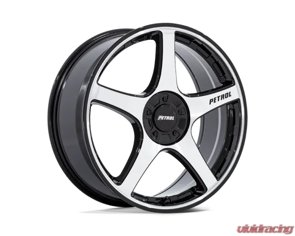 Petrol PE003DB20852140 Wheel 20x8.5 5x110/5x115 Gloss Black/Machined
