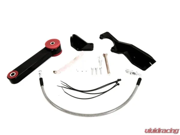 Private Label Mfg - PLM Precision Works Pitch Stop Brace & Mount w/ Clutch Line Combo Subaru WRX ...