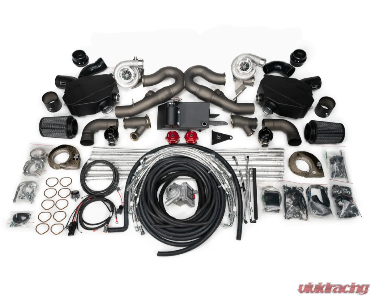 AMS Performance Alpha 12 G35-1050 Twin Turbo Kit Titanium Exhaust for ...