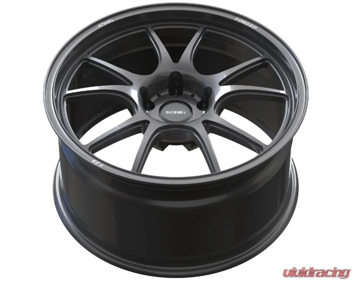 Konig F3S Wheel 18x10.5 5x114.3 25 Satin Charcoal F3S0851425G