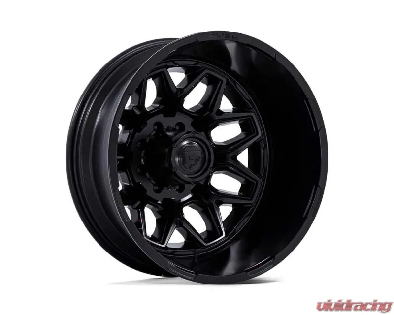 FUEL Wheels D871 Flux Dually Wheel 20x8.25 8x200 -227mm Blackout ...
