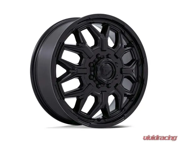 FUEL Wheels D871 Flux Dually Wheel 20x8.25 8x170 104mm Blackout ...