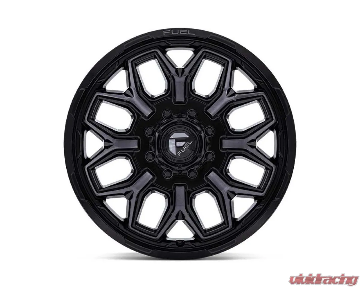 FUEL Wheels D875 Flux Dually Wheel 20x8.25 8x200 -227mm Gloss Black ...