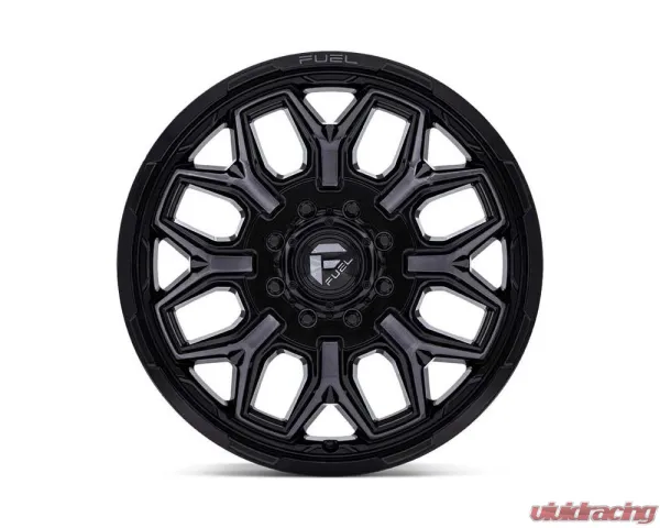 FUEL Wheels D875 Flux Dually Wheel 20x8.25 8x210 -227mm Gloss Black ...