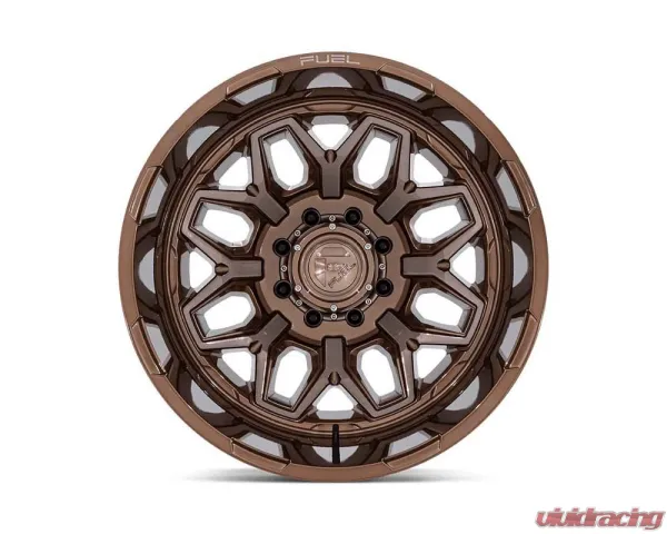 FUEL Wheels D876 Flux Dually Wheel 22x8.25 8x165.1 -265mm Platinum ...