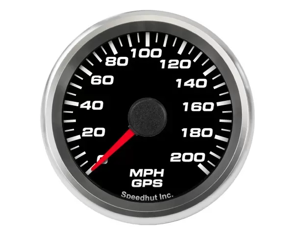SpeedHut GPS Speedometer Gauge 200mph GR258-GPS-06 | Vivid Racing