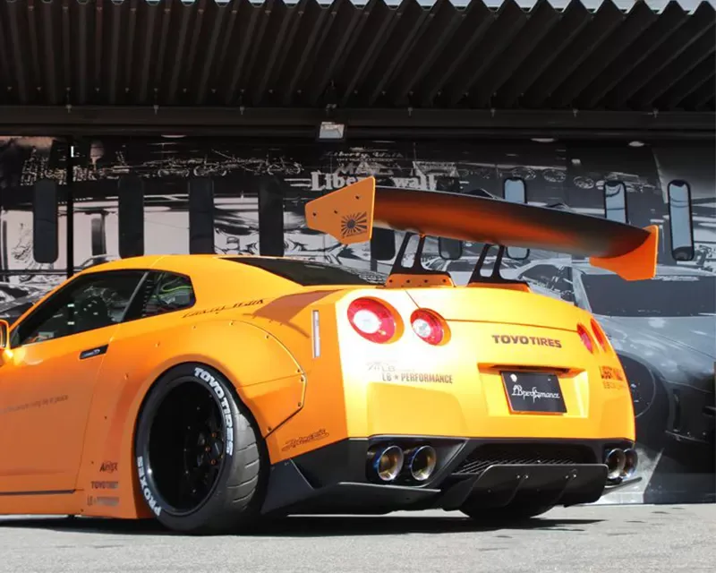 Liberty Walk Rear Diffuser Nissan GT-R R35 09-16 | LW-GTR-0005