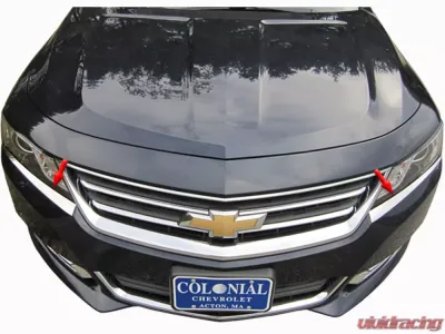 Chevrolet Impala HL54135 2 Piece Stainless Steel Headlight Trim 2014 2020