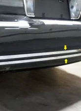 Quality Auto Accessories RB38480 Stainless Steel Rear Bumper Trim for Mercury Grand Marquis 1998 2011