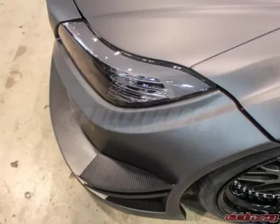 Varis Widebody Carbon Fiber Double Canard Kit BMW E89 Z4 2009-2015 for ...