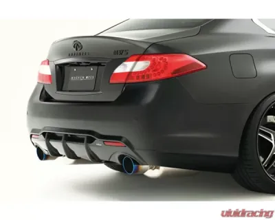 Varis VANI 056 Rear FRP Bumper for Infiniti M37 M56 Y51 Fuga 11 13