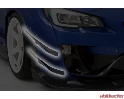 Varis Wide Body Ver. Double Canard Set Subaru WRX | STI VAB 2015-2021 ...