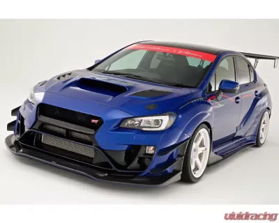 Varis VASU 216F Wide Body Ver. Front Bumper Lip for Subaru WRX STI